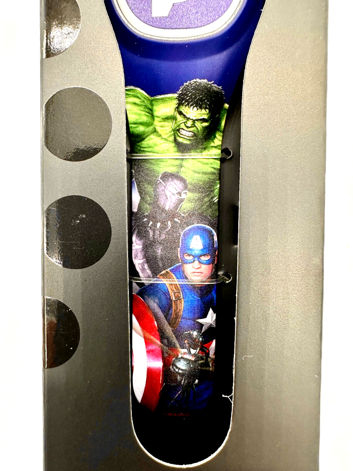 Disney Parks Marvel Avengers Magic Band Plus Captain America Hulk ...