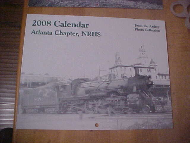 2005 & 2008 Railroad calendars. Atlanta chapter NRHS. mint unused. free ...