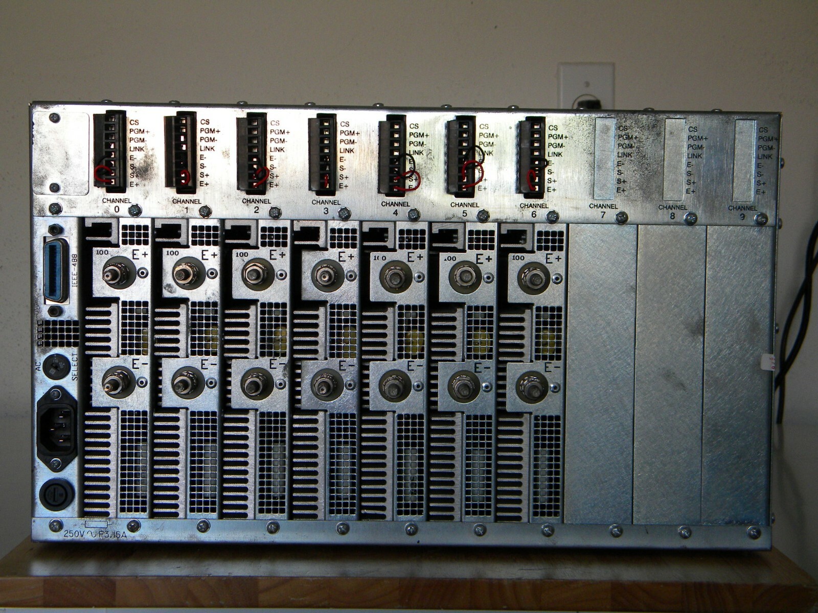 TDI Dynaload MCL488 DC Load mainframe w/7 of 100Vdc 60A 350W loads | eBay