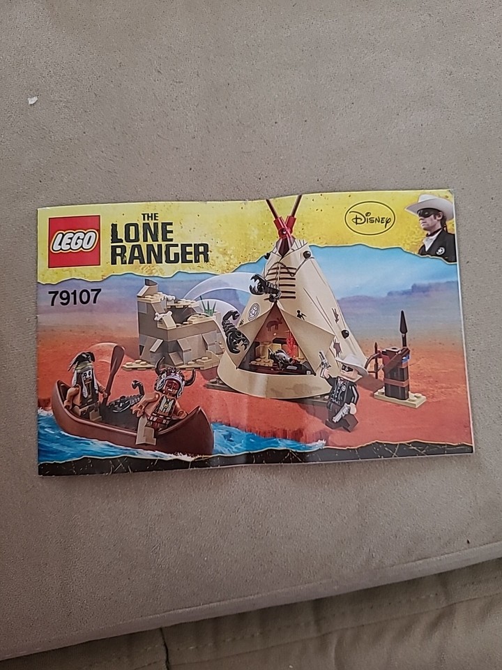 LEGO The Lone Ranger Comanche Camp 79107, Complete Set, No Box ...