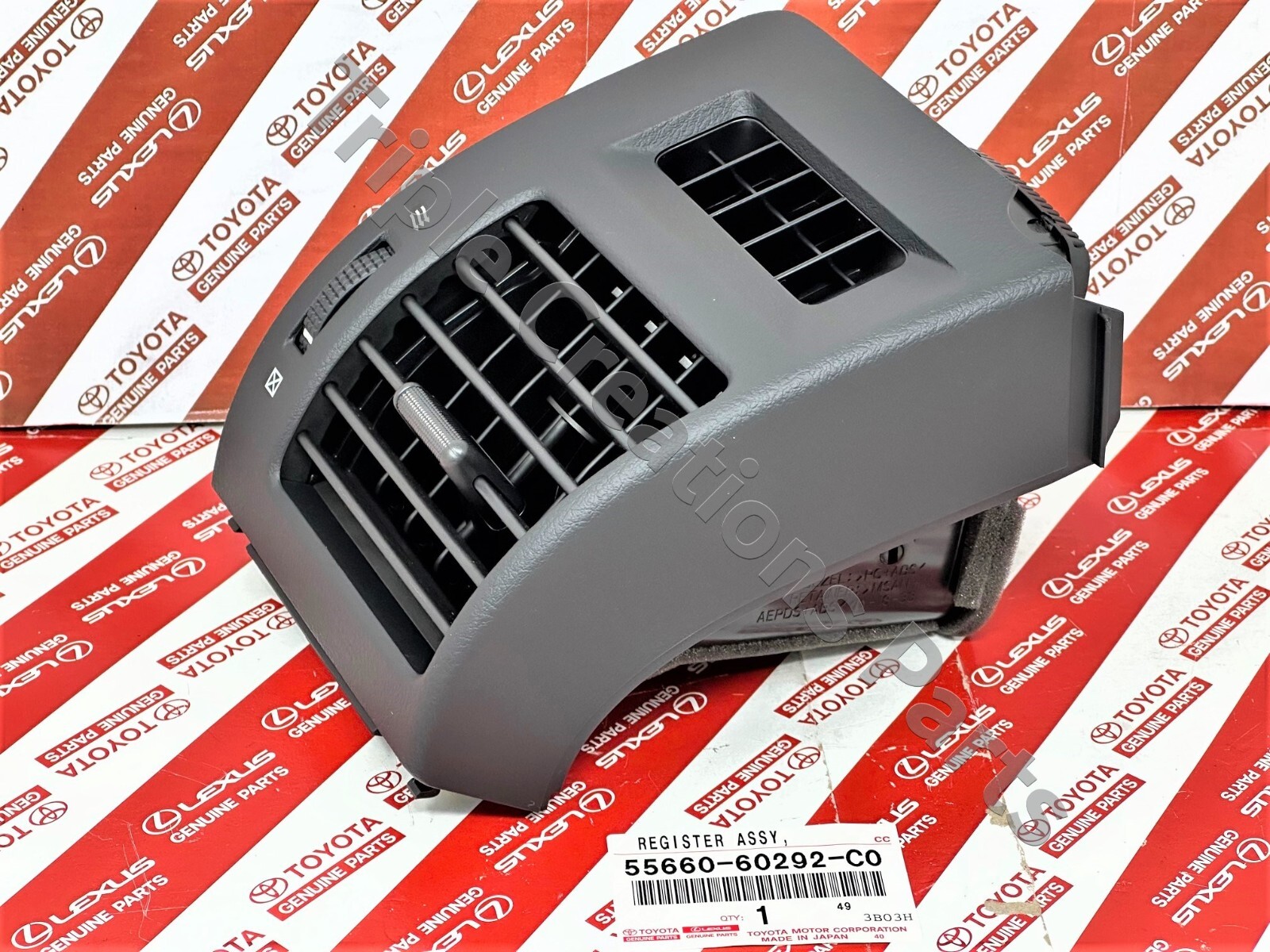 TOYOTA GENUINE OEM 55660-60292-C0 REGISTER ASSY, INSTRUMENT PANEL, NO.2 ...