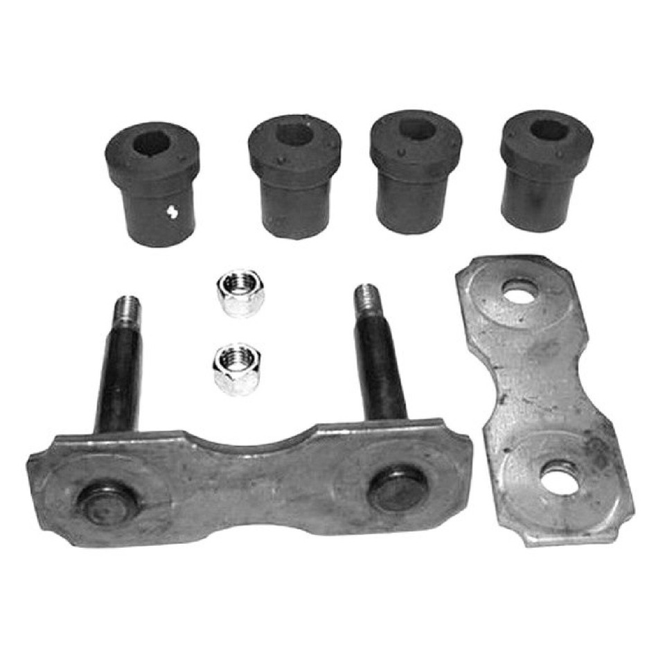 Crown Automotive Front Leaf Spring Shackles Kit w/ Bushings for Jeep ...