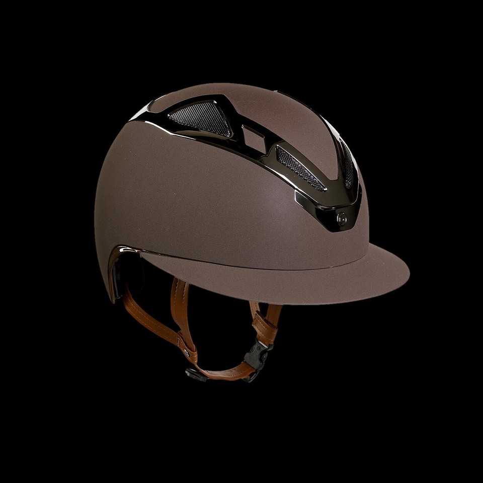 Equitation Helmet Suomy Apex Chrome Matte Brown | eBay