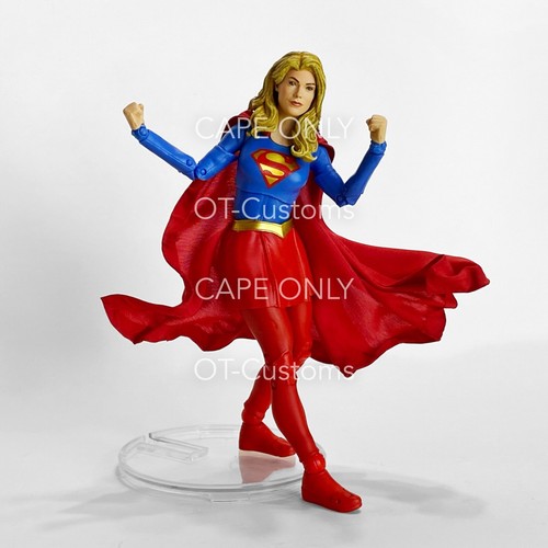 CAPE ONLY - Wired Cape Supergirl DC Rebirth Mcfarlane DC Multiverse 7 ...