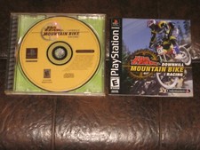 No Fear Downhill Mountain Biking Sony PlayStation 1 Ps1 Game for sale ...