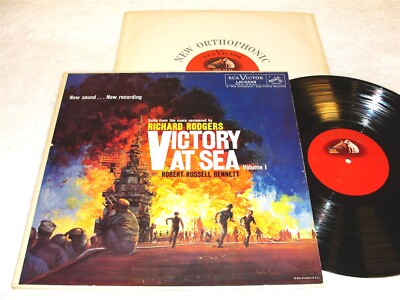 Richard Rodgers "Victory At Sea" 1959 LP, Nice VG++!, Orig RCA-Red Seal ...