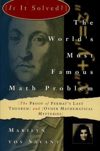 World's Most Famous Math Problem : The Proof of Fermat's Last Theorem ...