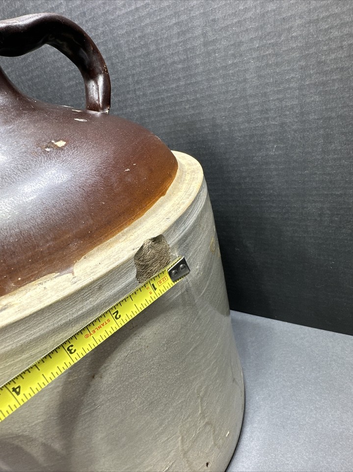 Blue Ribbon Brand Pottery 5 Gallon Whiskey Jug Crock 18” Inches Tall | eBay