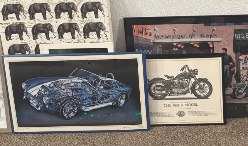 1965 SHELBY COBRA 427 S/C CUTAWAY DAVID KIMBLE SIGNED LIMITED 128/750 ...