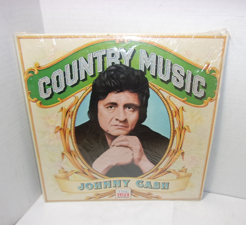 Johnny Cash COUNTRY MUSIC vinyl LP 1981 Time-Life Records w/ Shrink ...