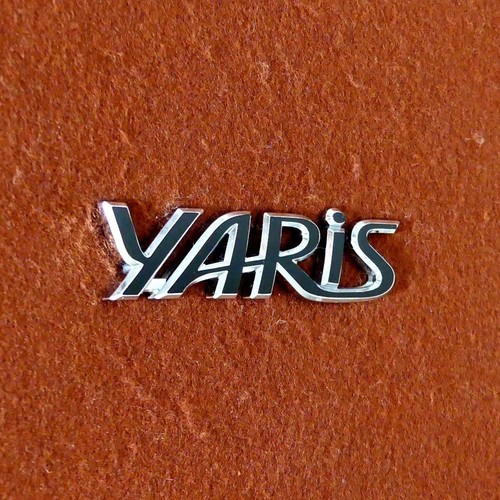 Available in multiple colors TOYOTA YARIS name emblem sticker MB | eBay UK