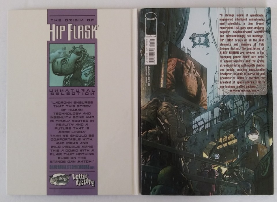 Hip Flask Unnatural Selection & Concrete Jungle (OS Hardcover Set ...