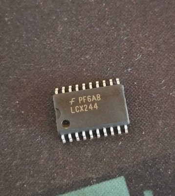 74LCX244WM = LCX244 label || fairchild ||SOICW20 || Buffers/ Line ...