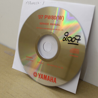 MANUEL REVUE TECHNIQUE ATELIER YAMAHA PEE-WEE 80 - PW 80W - 2007 ...