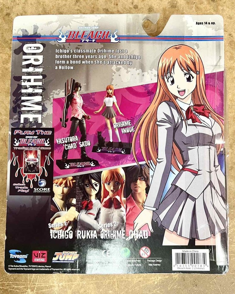 Toynami Bleach Orihime Inoue Yoruichi 7" Figure Sealed Unopened w/ Trading Card | eBay