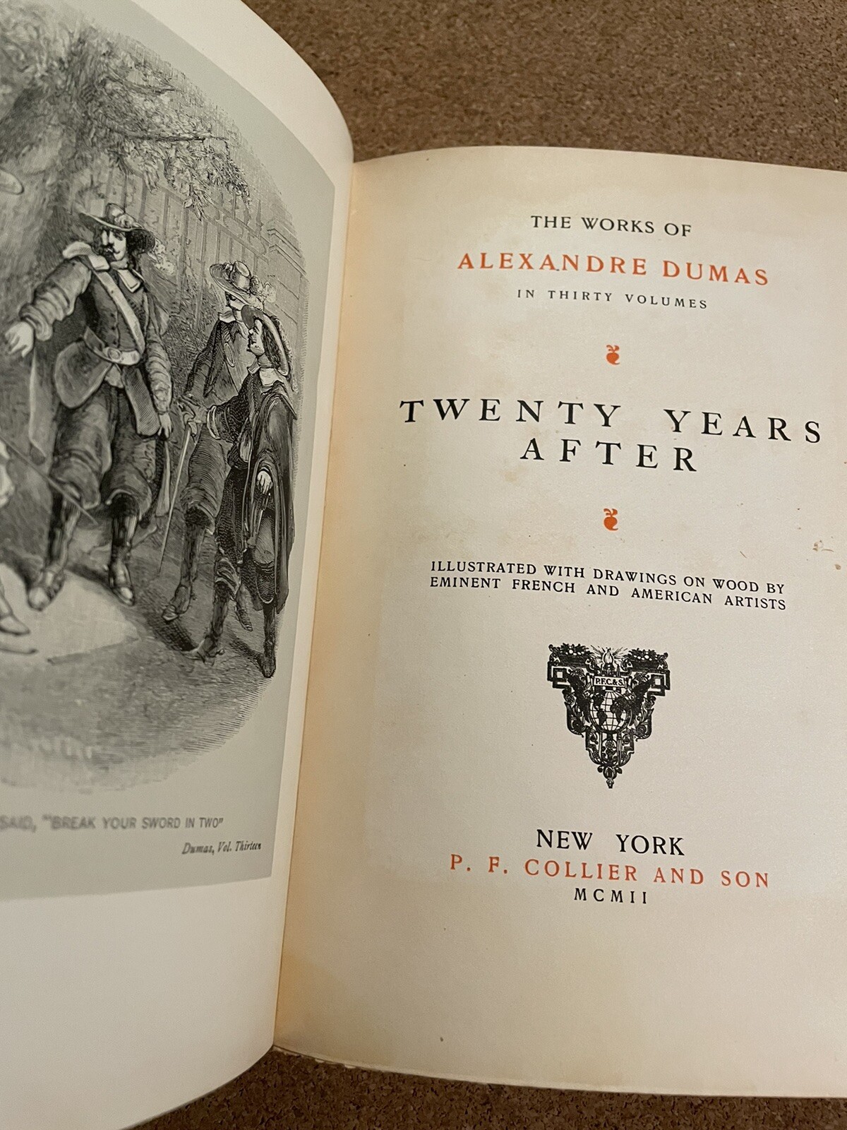 The Works Of Alexandre Dumas 1902 Twenty Years After | eBay