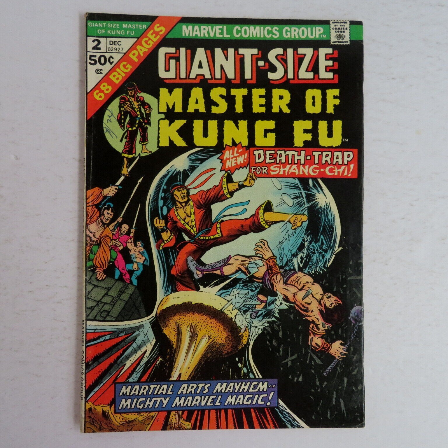 Giant Size Master of Kung Fu 2 (1974) Fu Manchu Marvel IJ | eBay