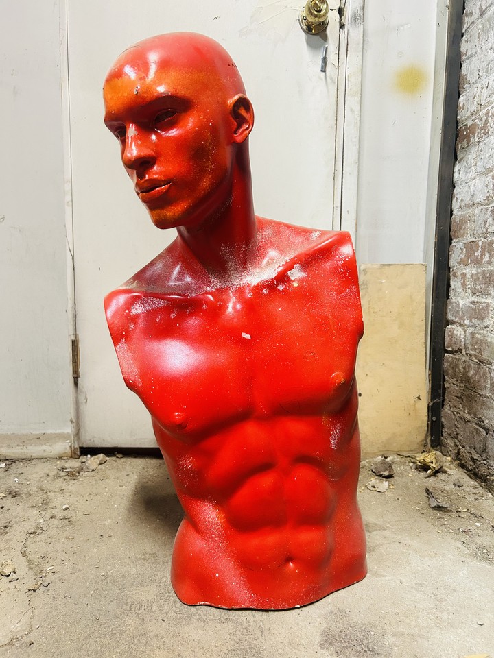 Adel Rootstein Red Male Mannequin | eBay