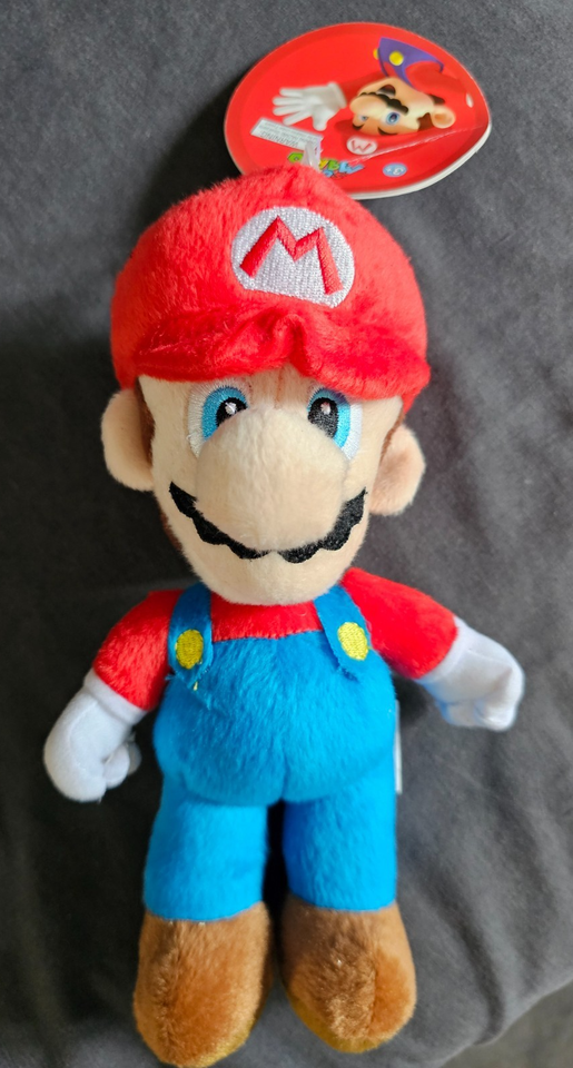 Super Mario Bros 9.5-inch Plush Mario Stuffed Toy Nintendo Wii 2012 | eBay