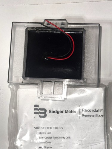 New Old Stock model red badger meter recordall Remote Electronic ...
