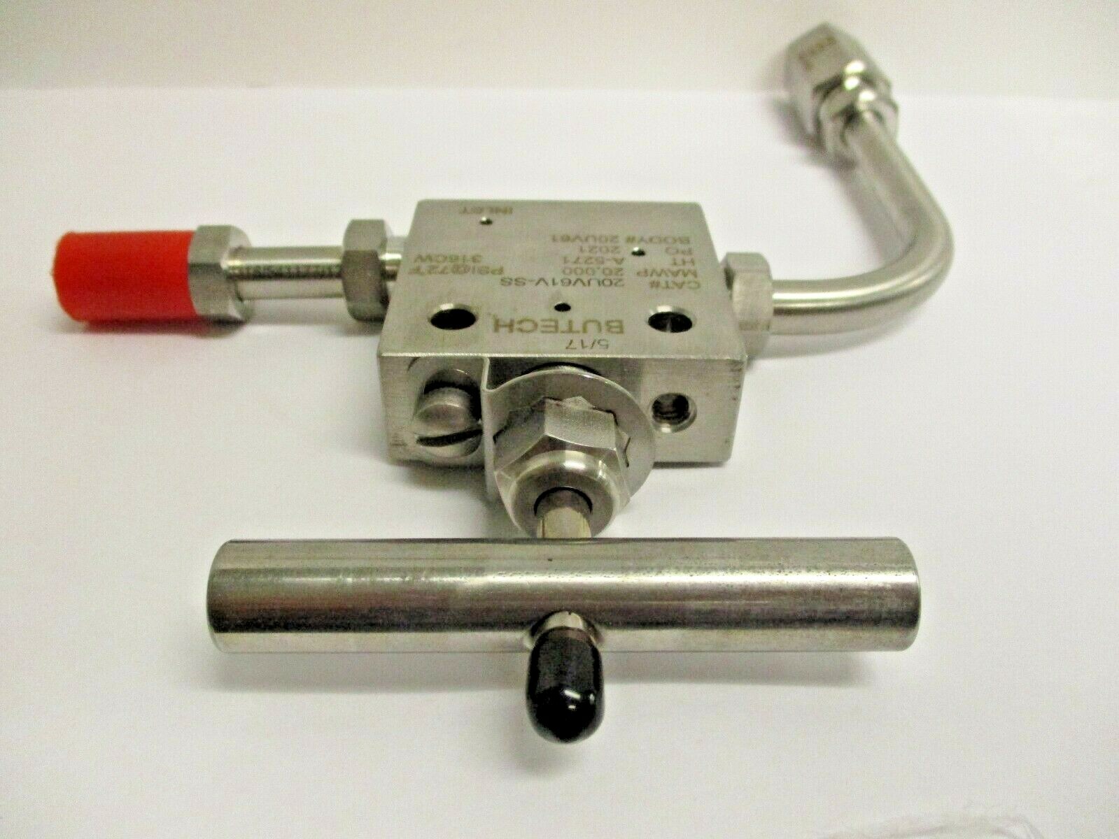 BUTECH, PRESSURE VALVE, CAT# 20UV61V-SS, MAWP 20,000PSI | eBay