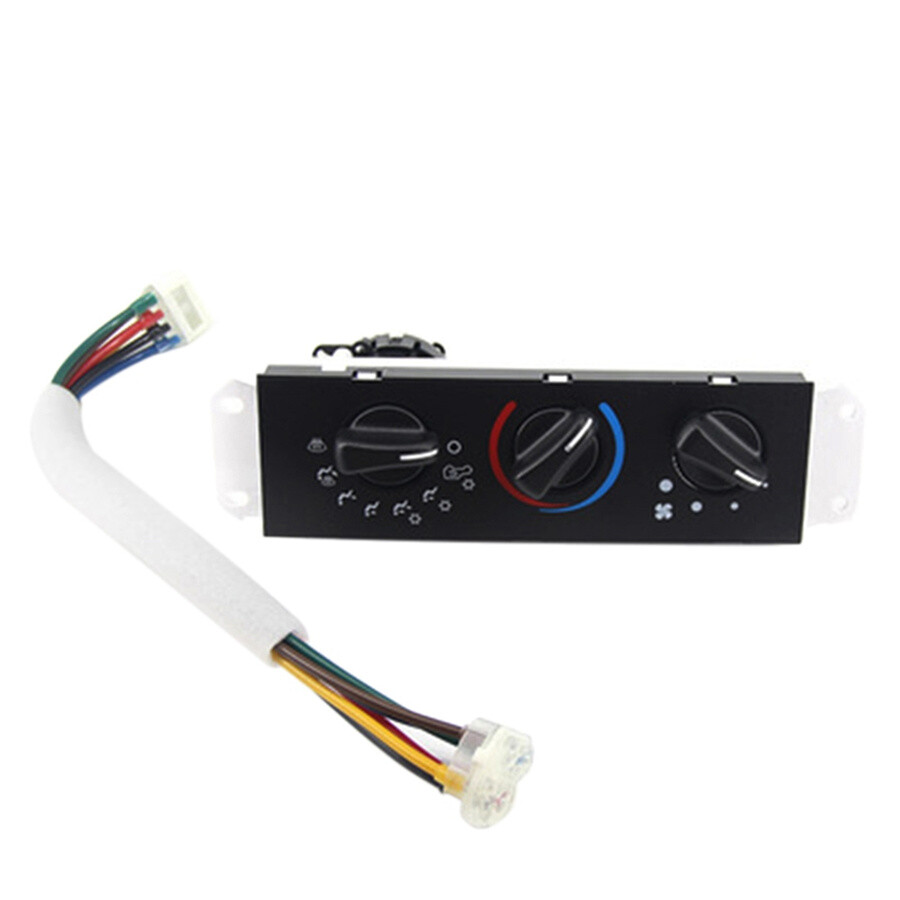 HVAC A/C Heater Control Panel w/Blower Switch+Wire For Jeep Wrangler ...