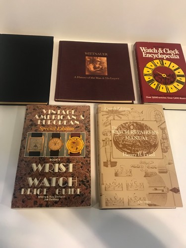 Five watch repair (watchmaking) books | eBay