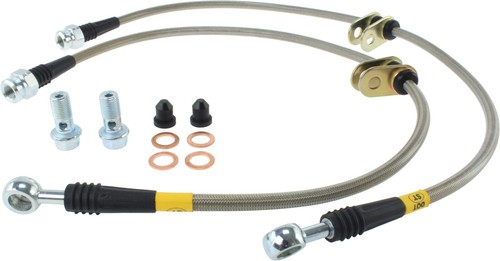 StopTech 950.40008 Stainless Steel Front Brake Line Kit for 00-05 Honda ...
