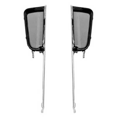 Vent Window Frame & Chrome & Tinted for 55-59 Chevy GMC Pickup Truck ...