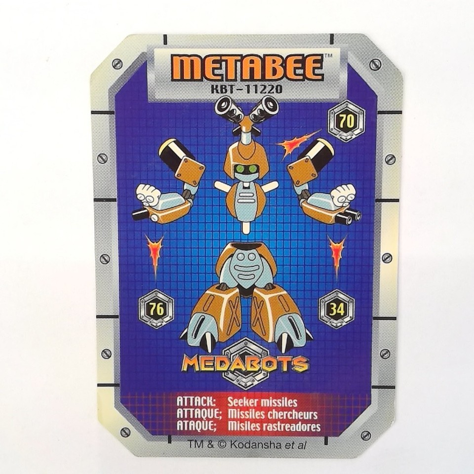 Medabots Card Metabee KBT-11220 From Toy Figure Kodensha | eBay