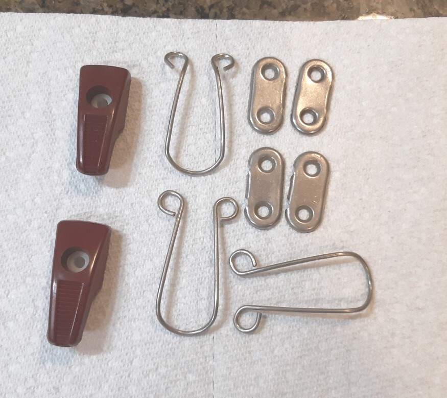 2 67 - 70 Red Coat Hooks Camaro Chevelle Impala GTO 442 GS | eBay