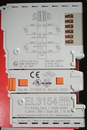 1PC New BECKHOFF EL3154 EL 3154 In Box Expedited Shpping | eBay