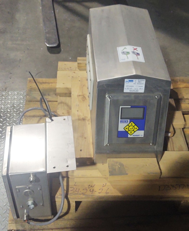 🔥LOMA Lock Insight Inspections Systems Conveyor Metal Detector 9.75x3 ...