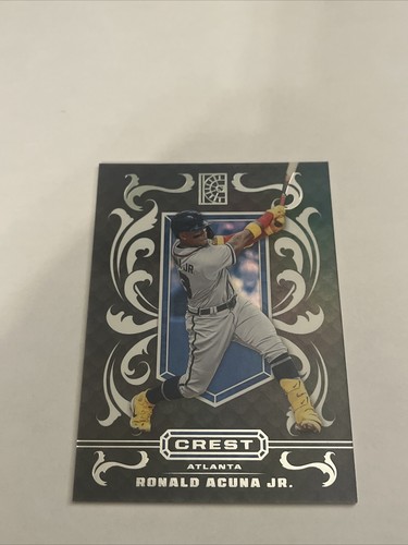 2022 Panini Capstone Crest Ronald Acuna #C-2 Atlanta Braves | eBay