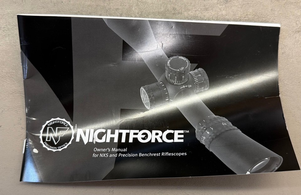 Nightforce NXS 5.5-22x56 NP-1RR Varmint Long Range Hunting Reticles ...