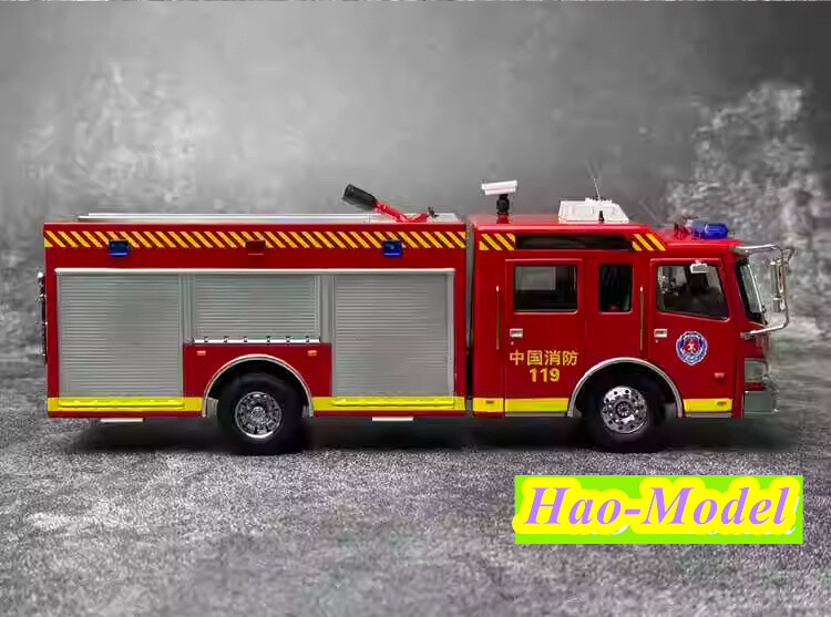 1/43 FAW Fire truck model Alloy Diecast Metal Hobby Hobby Toys ...