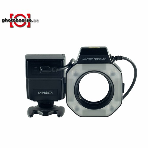 MINOLTA 1200 AF Ringblitz (P0254) | eBay.de