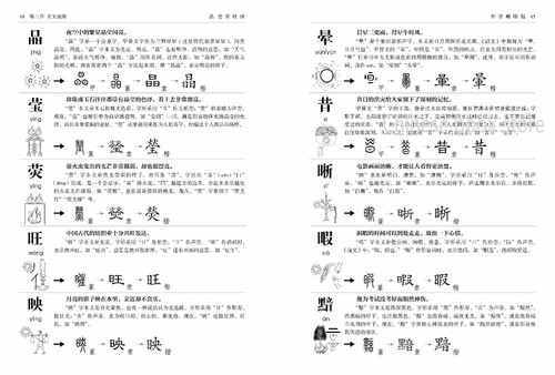800 Chinese character picture books dictionary d learners hanzi Pinyin ...