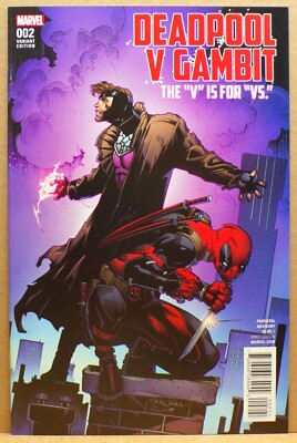 Deadpool V Gambit #2 -Variant cover "B" --2016-- | eBay