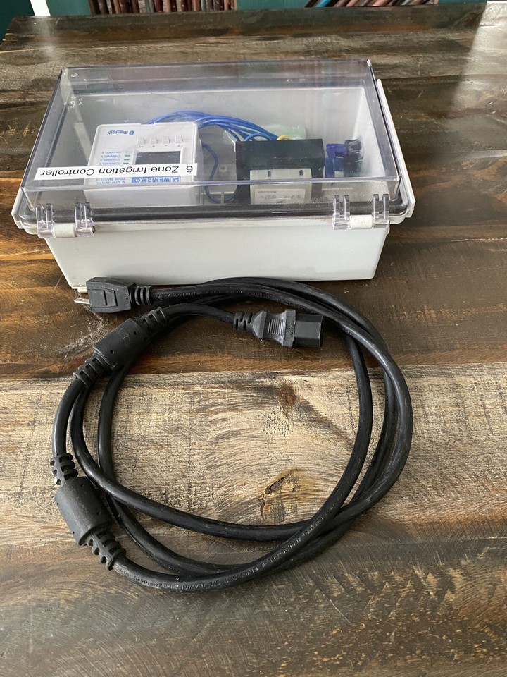 Powerbox 6 Zone Irrigation Controller - BLUETOOTH - App Controlled ...