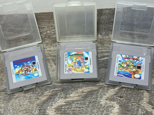 Super Mario Land 1, 2, & 3 Lot (Nintendo Game Boy) Authentic Carts ...