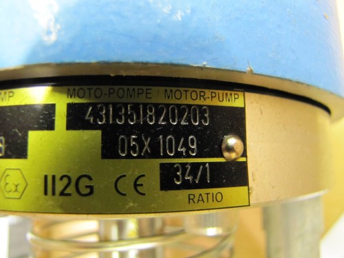 NEW KREMLIN REXSON 431351820203 MOTOR-PUMP AIR PNEUMATIC SHOVEL VALVE ...