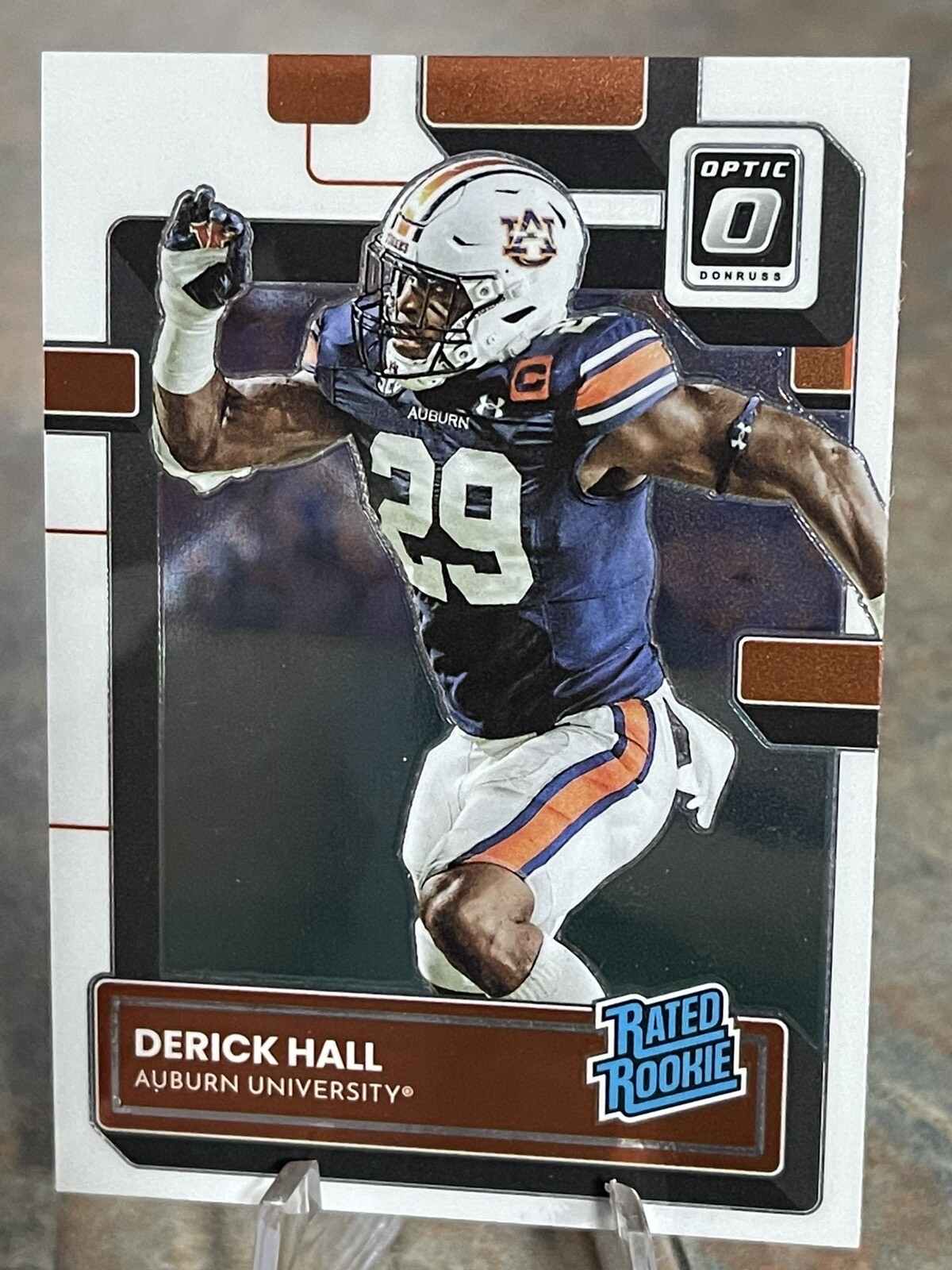 Derick Hall 2023 Chronicles Draft #23 Optic Rated Rookie AUBURN | eBay