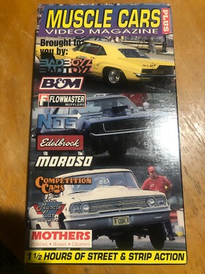 Muscle Cars Video Magazine VHS - Volume 1 | eBay