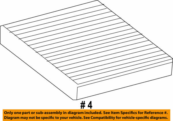 87139-58010 Toyota Filter, clean air 8713958010, New Genuine OEM Part ...