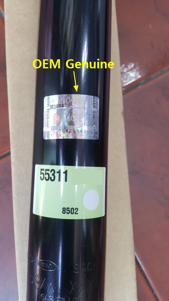 OEM 55310-3X000 Shock Absorber Assy Rear 1Pcs NIB for Hyundai Elantra ...