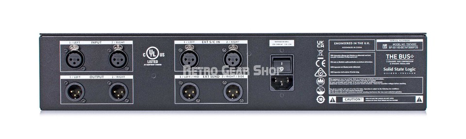 SSL Solid State Logic The Bus+ Compressor Bus Plus Stereo Comp Bus Plus ...