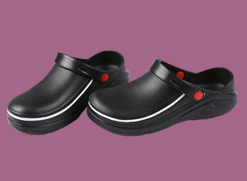 Lightweight Chef Shoes Kitchen Slippers Sandals Non-slip Oil&Water ...