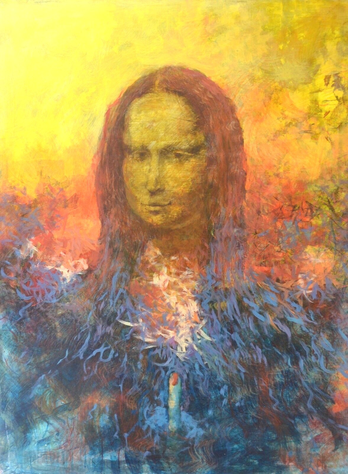 Variations on the Mona Lisa 120x100cm / 47,2x39,4 in | eBay.de