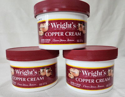 Wright's Copper Cream by Weiman 8 Oz - Pack of 3 | eBay